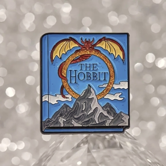 Source Unknown | Accessories | Jrr Tolkins Book The Hobbit Pin Hobbit ...